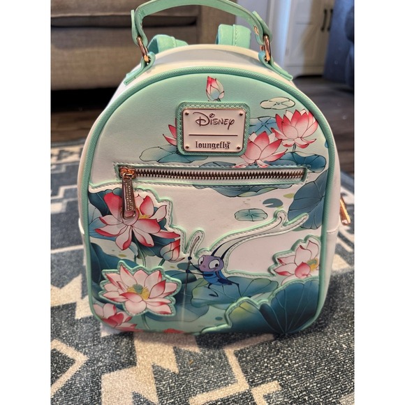 Loungefly | Bags | Loungefly Disney Mulan Crikee Mulan Lotus Mini ...